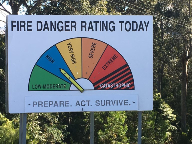 Fire danger signs - Who changes them? What do they mean? | About Regional