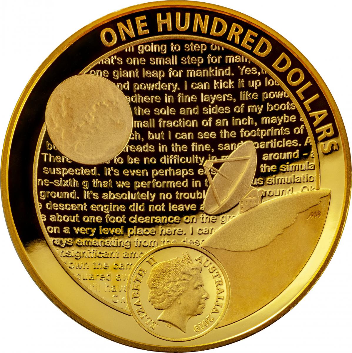 Mint launches world-first coin to celebrate 50 years since moon landing ...