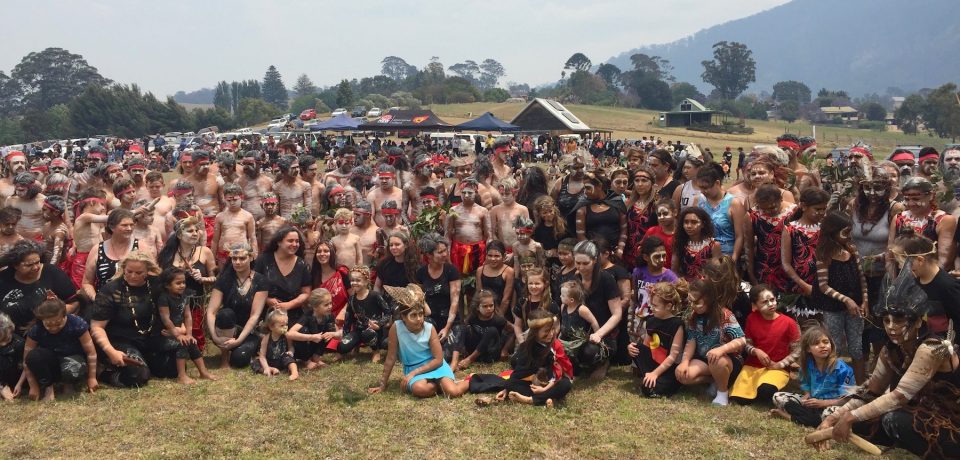 First Nations dancing as one, Yuin Nation gathers community
