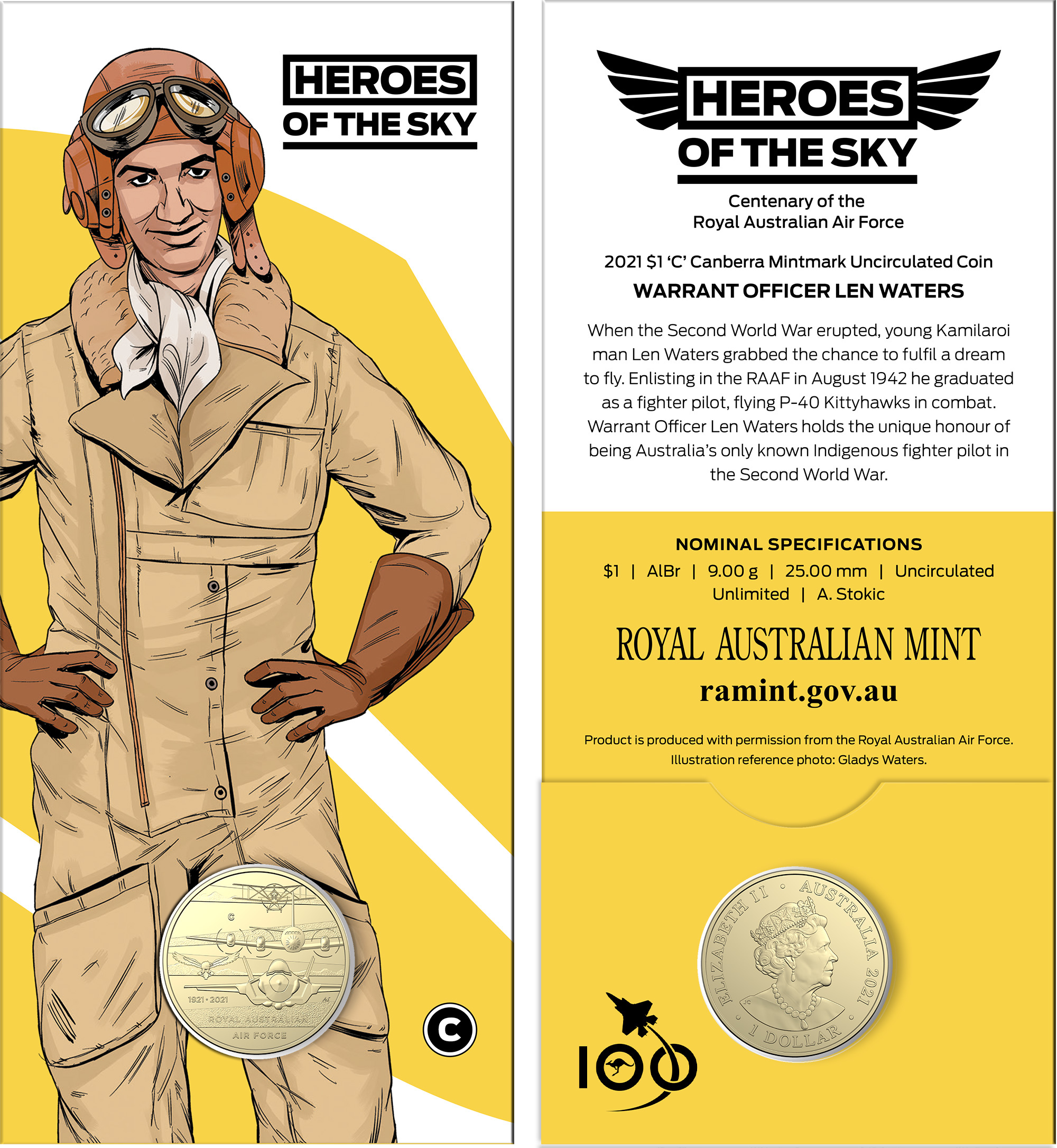 Air Force mints a flying start to 2021 with first coins | About Regional