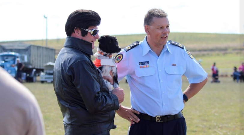 Meet Harden's history-making four-legged emergency services recruit ...