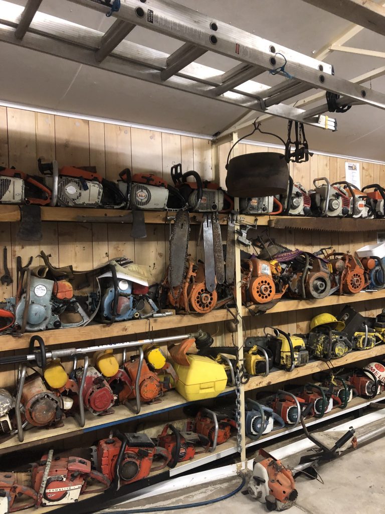 Wayne's chainsaw collection will never get the chop | About Regional