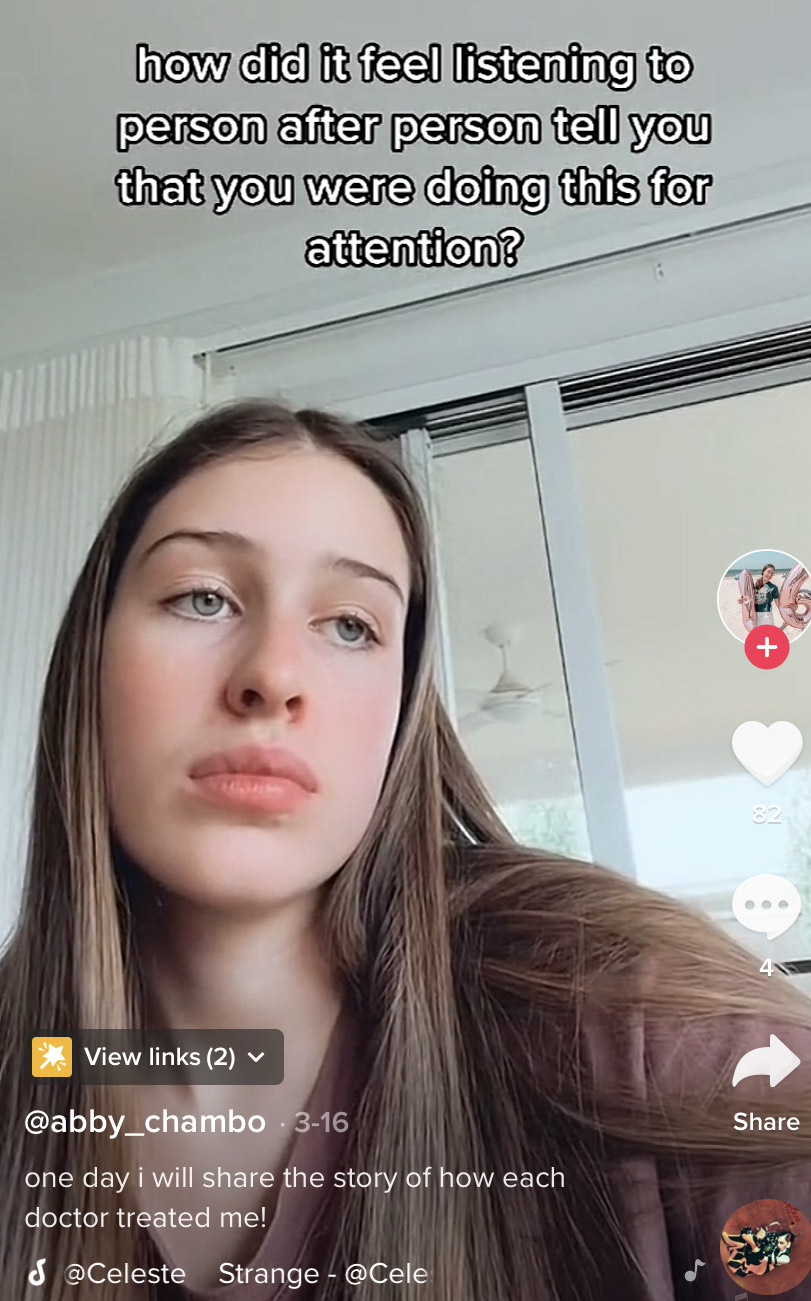 Unable to eat and all out of answers: Abby's journey from TikTok to ...