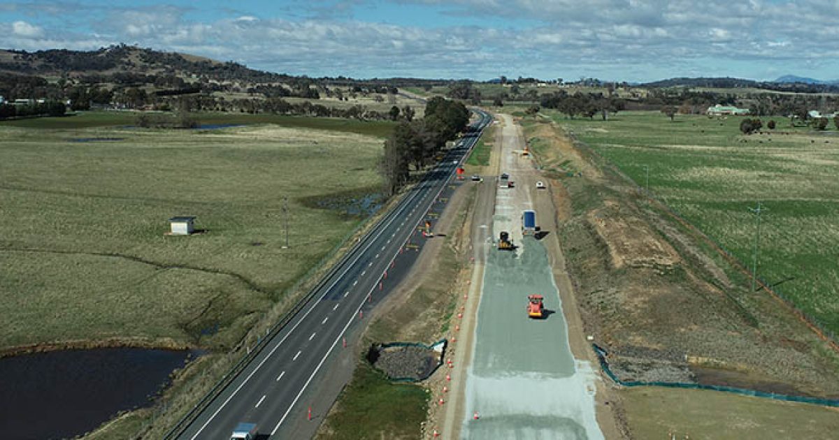 $200m Barton Highway duplication finally starting to take shape | About ...