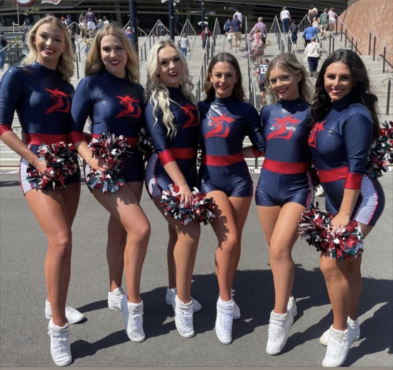 Griffith dancer bounces stereotypes in debut as Roosters cheerleader ...