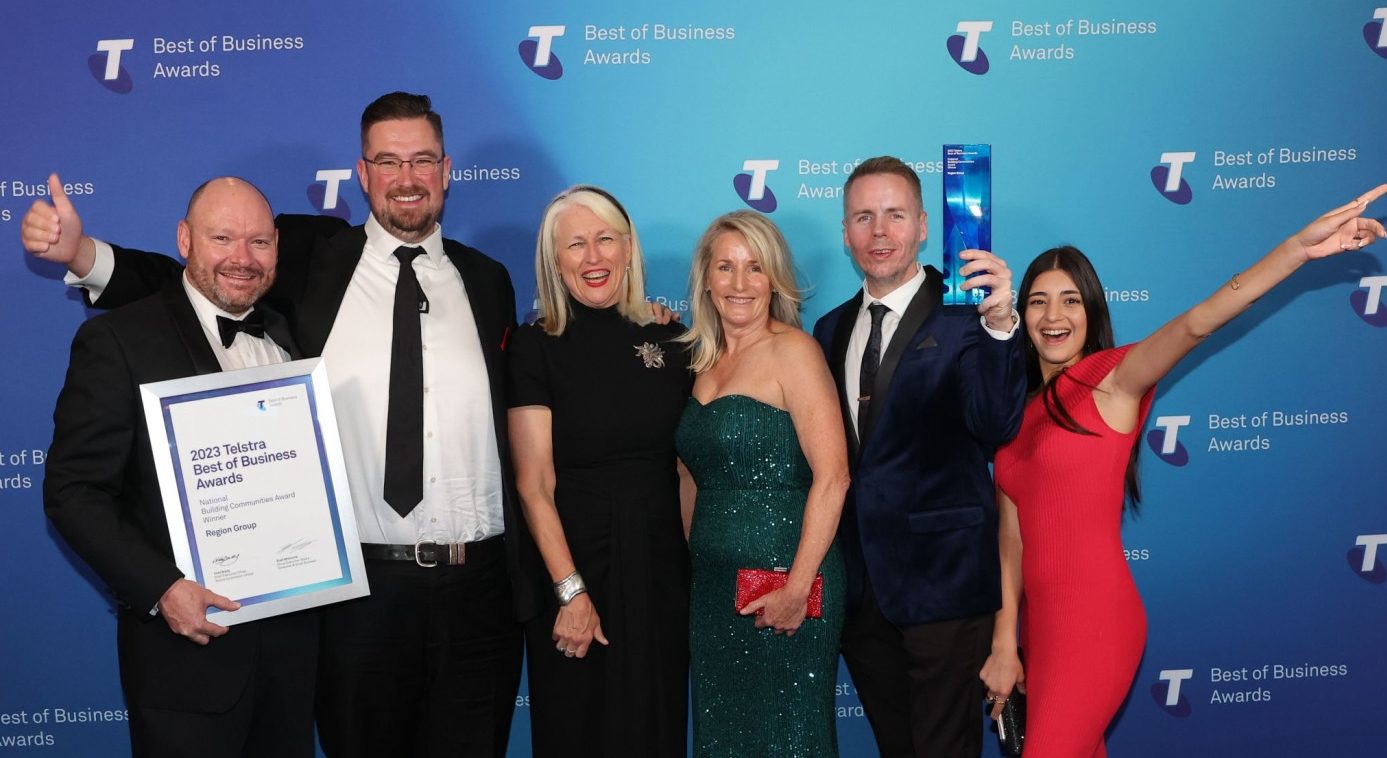 Region takes home national Telstra Best of Business award | About Regional