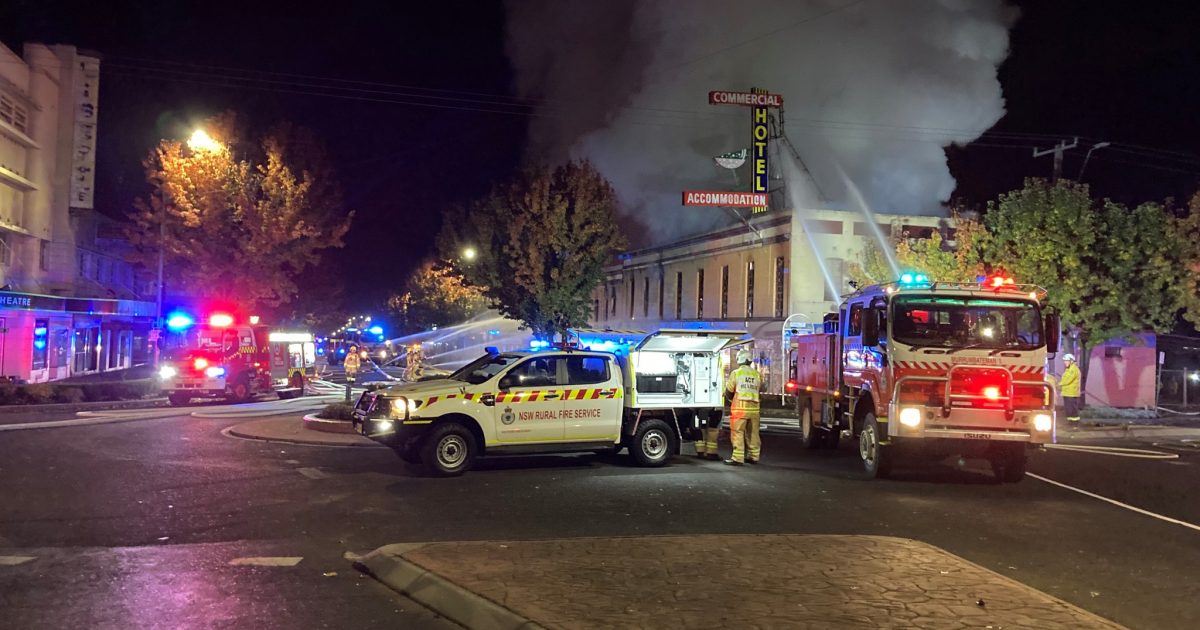 UPDATE: Police begin investigations after historic Yass hotel is gutted ...