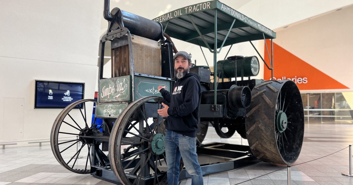 WATCH: Meet the real 'old McDonald', Australia's first ICE-powered ...