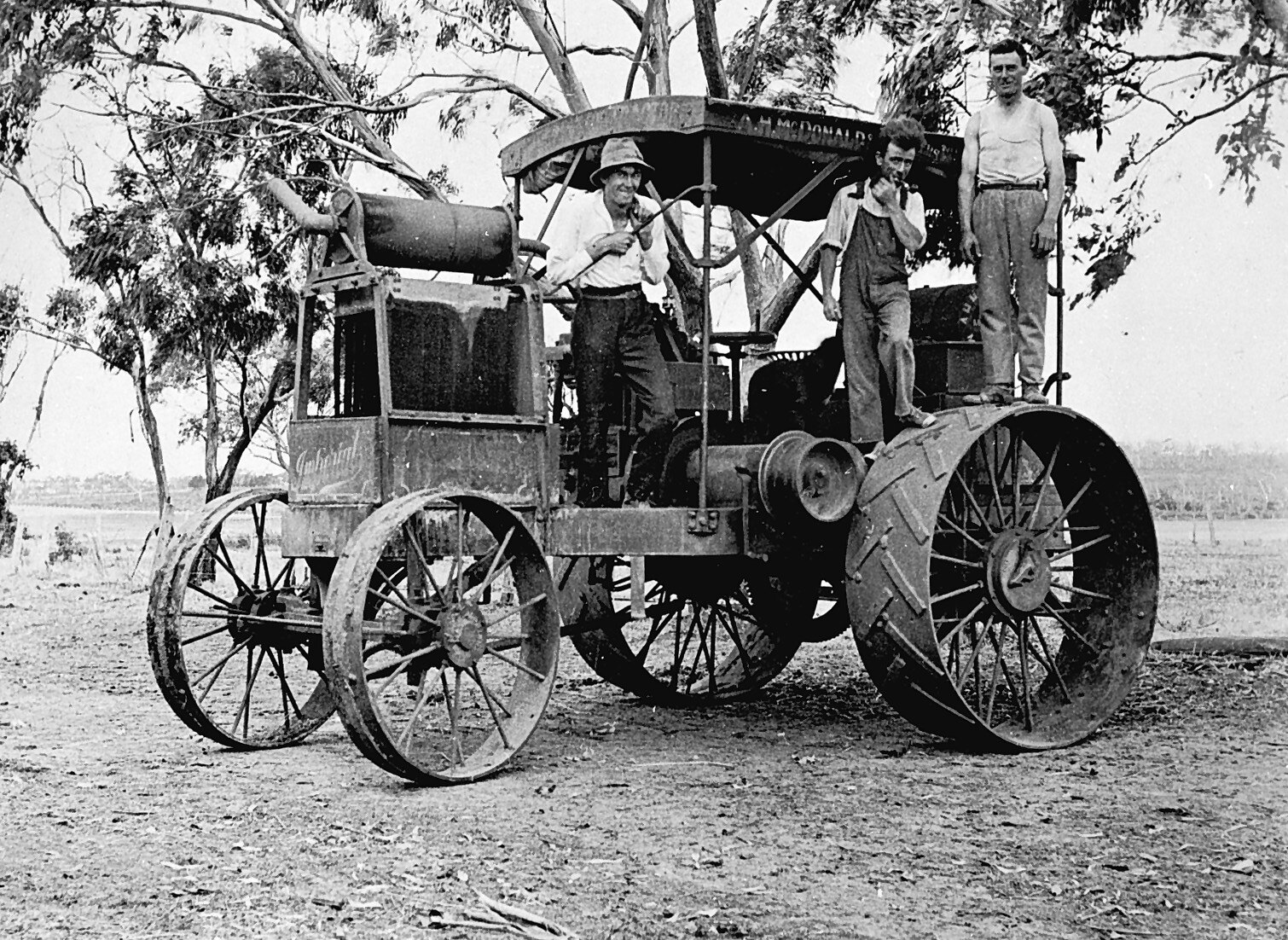 WATCH: Meet the real 'old McDonald', Australia's first ICE-powered ...
