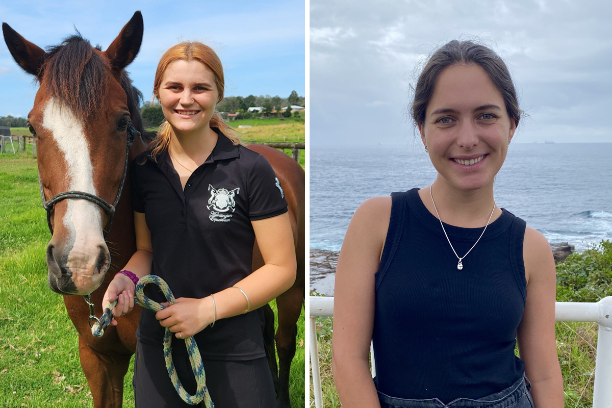 Scholarship with regional focus makes uni life less stressful for two ...