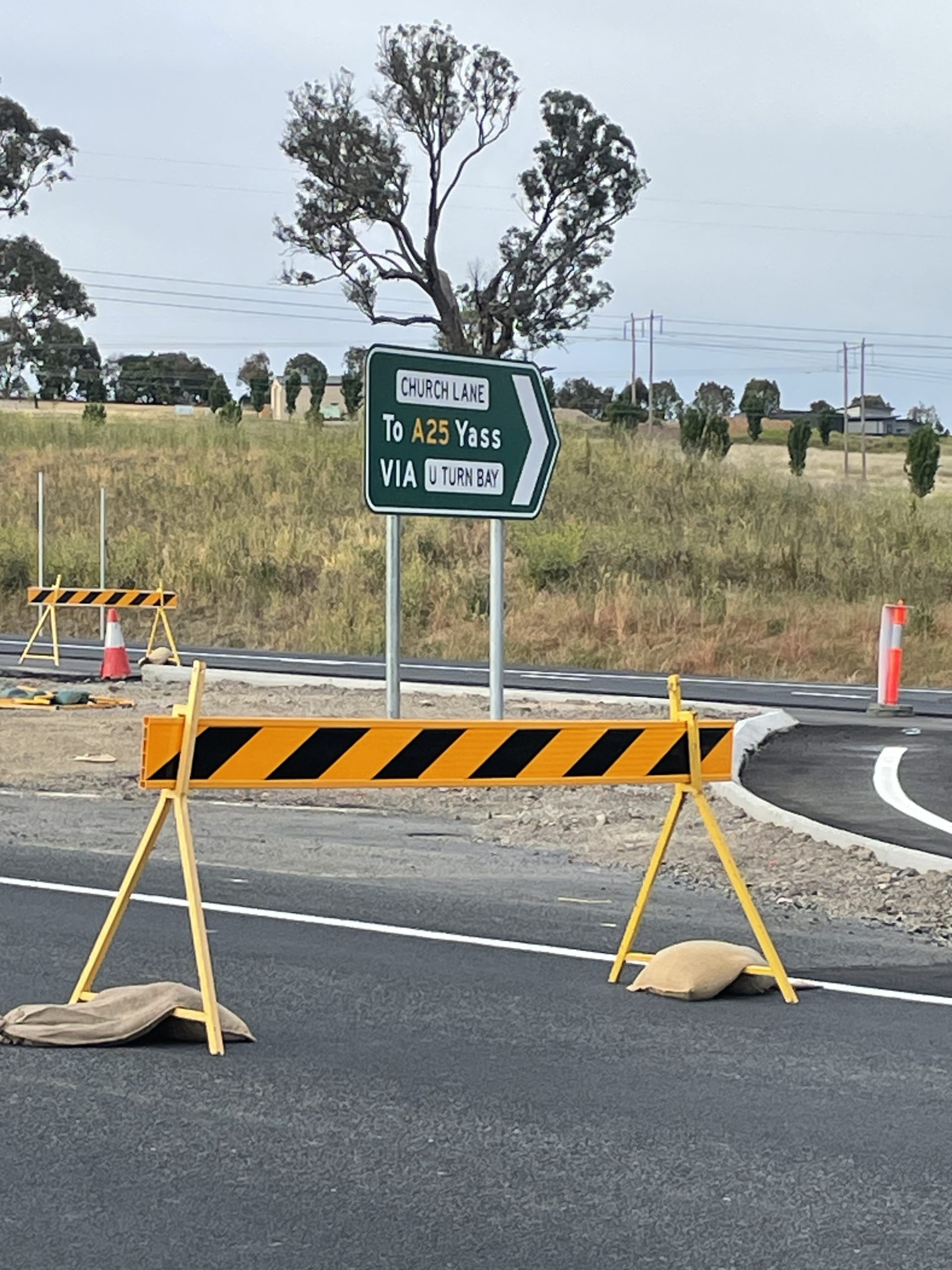 Long-awaited Barton Highway dual carriageway opens ... just a little ...