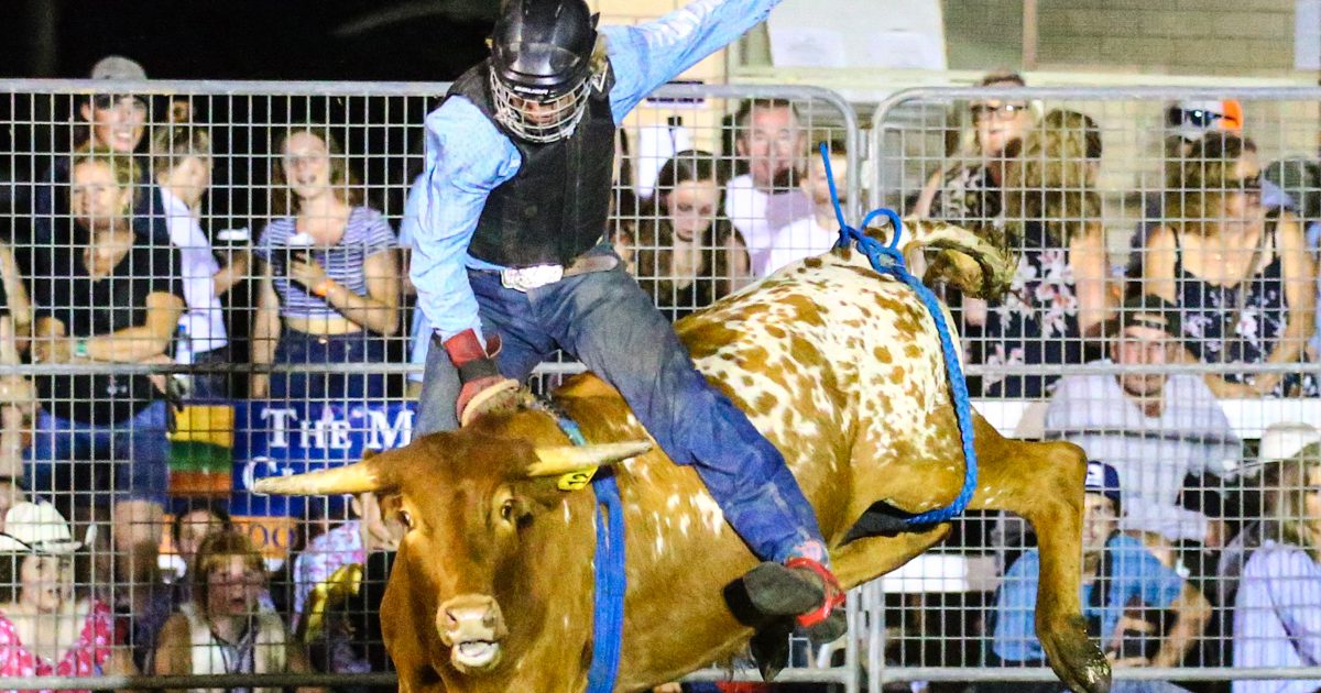 Hang onto your hats 'cause the iconic Milton Rodeo is back in action ...