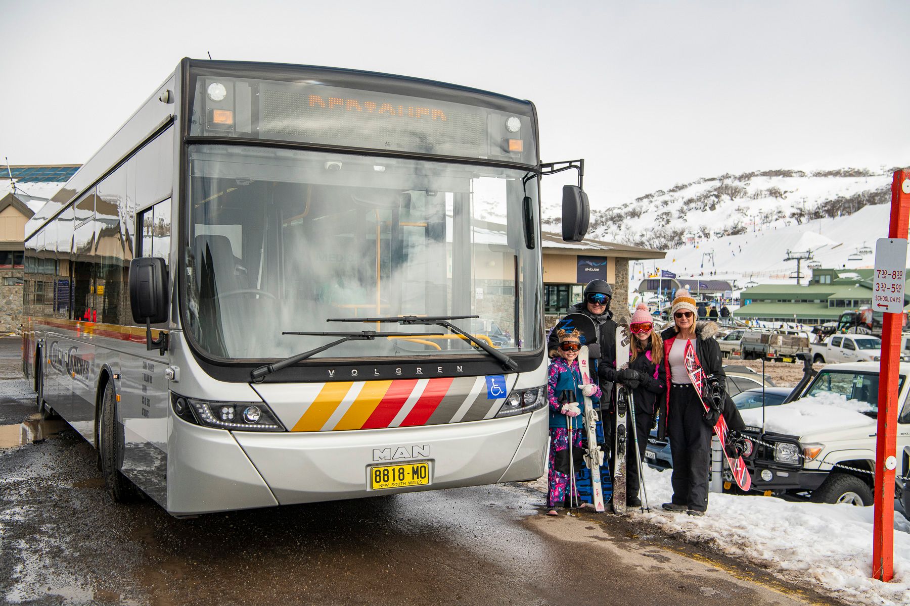 Ski resort bus services expanded and new text system launched for ...