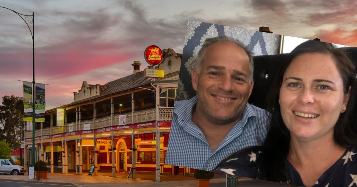 After 12 months at the helm, the Reynolds are taking ownership of the iconic Junee Hotel | About ...