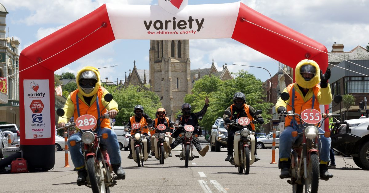 Postie bike dash set to bring smiles and much needed funds to kids across the Riverina | About ...