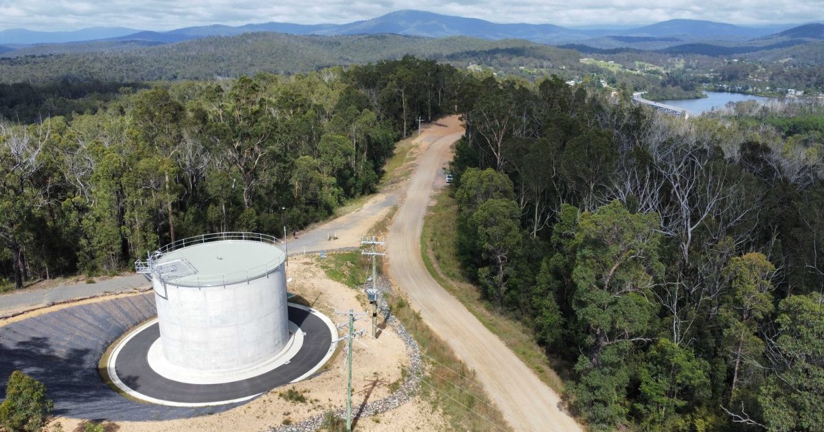 Nelligen brought into 21st century with completion of water supply and ...