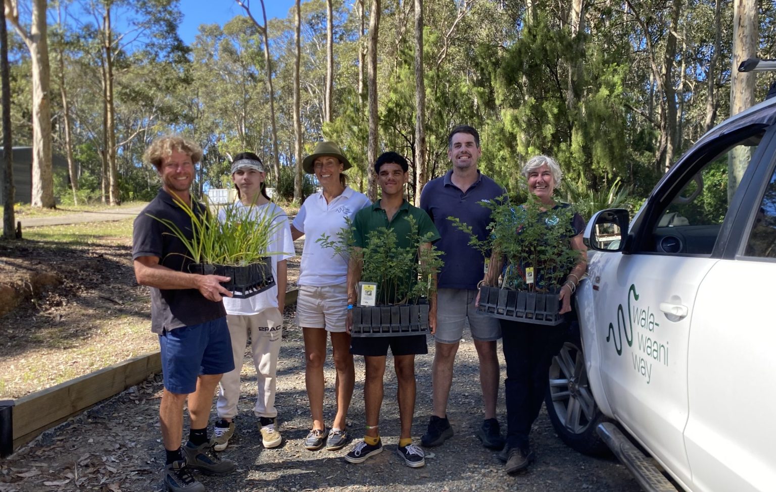 Narooma High School's native plant nursery supports Walawaani Way ...